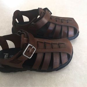 Umi | Shoes | New Umi Big Kids Carsten Leather Sandals Size 3 | Poshmark